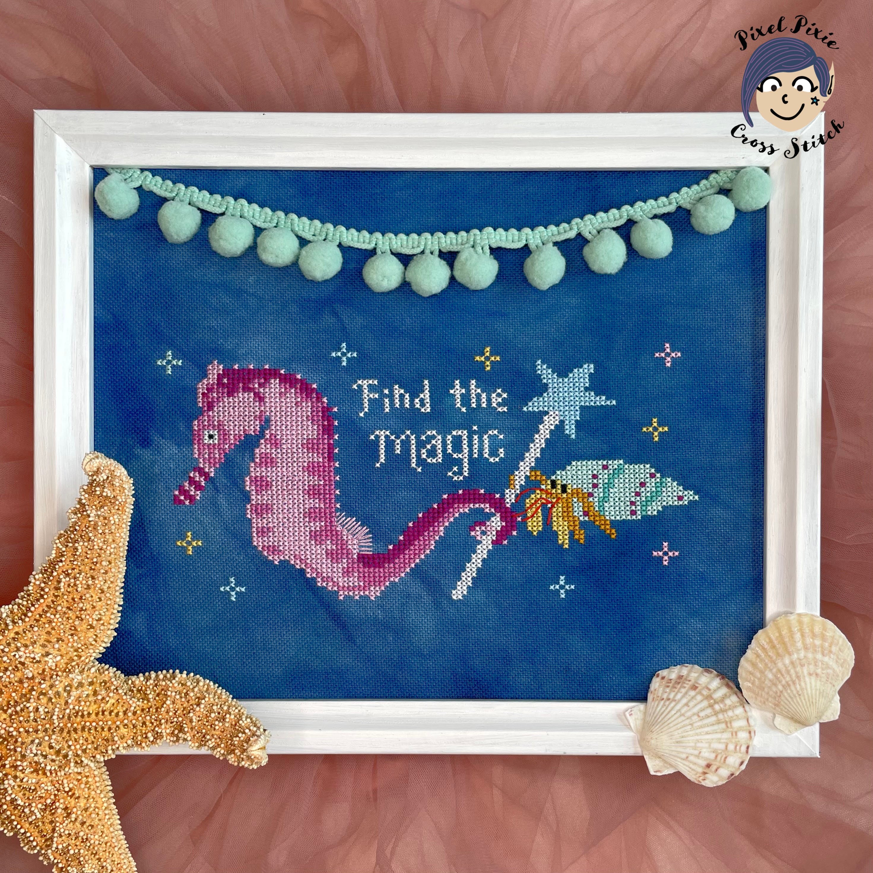 Find the Magic - Pixie Pixel | Under The Sea Fabrics