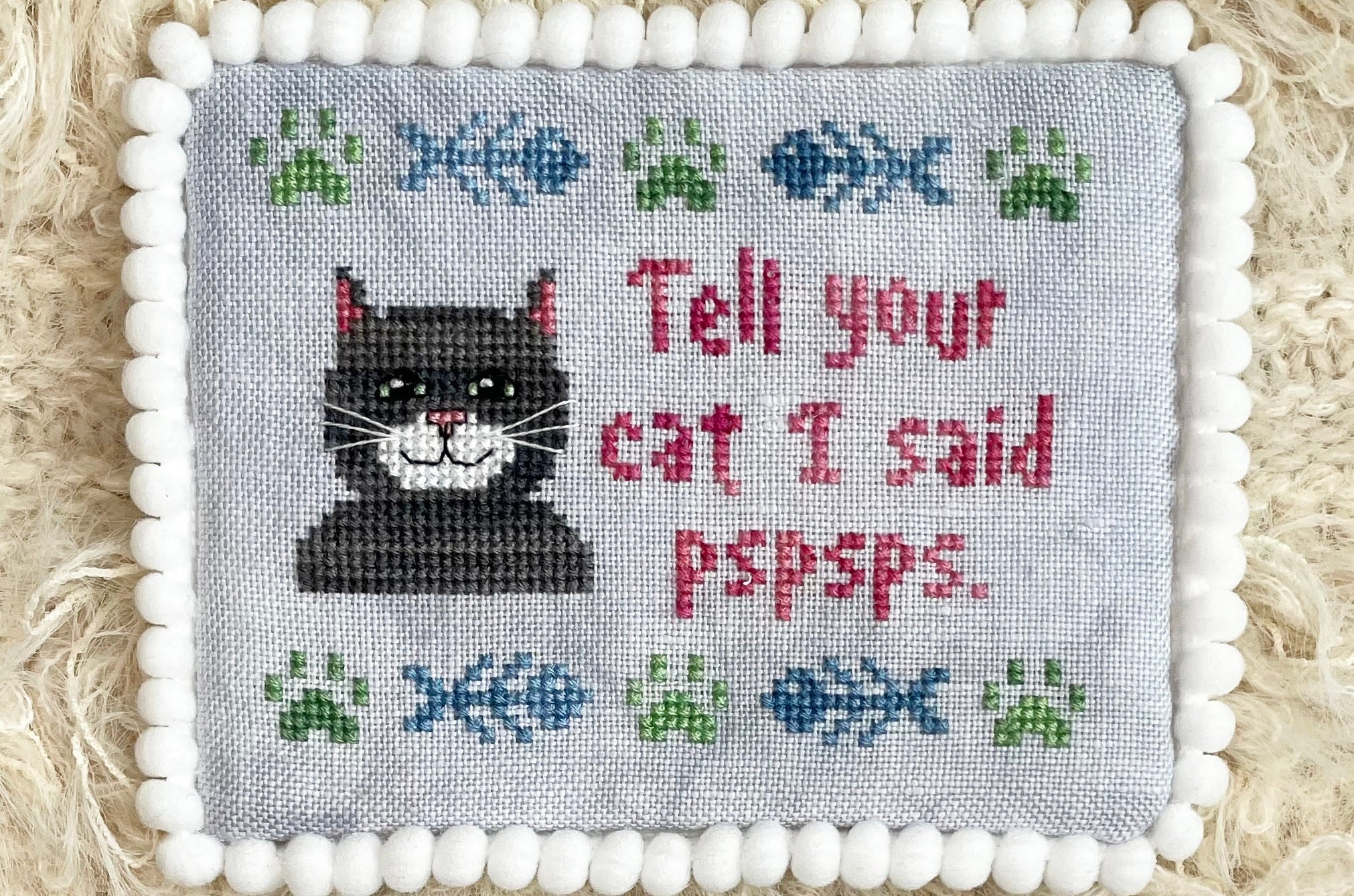 Tell Your Cat - Pixie Pixel | Under The Sea Fabrics