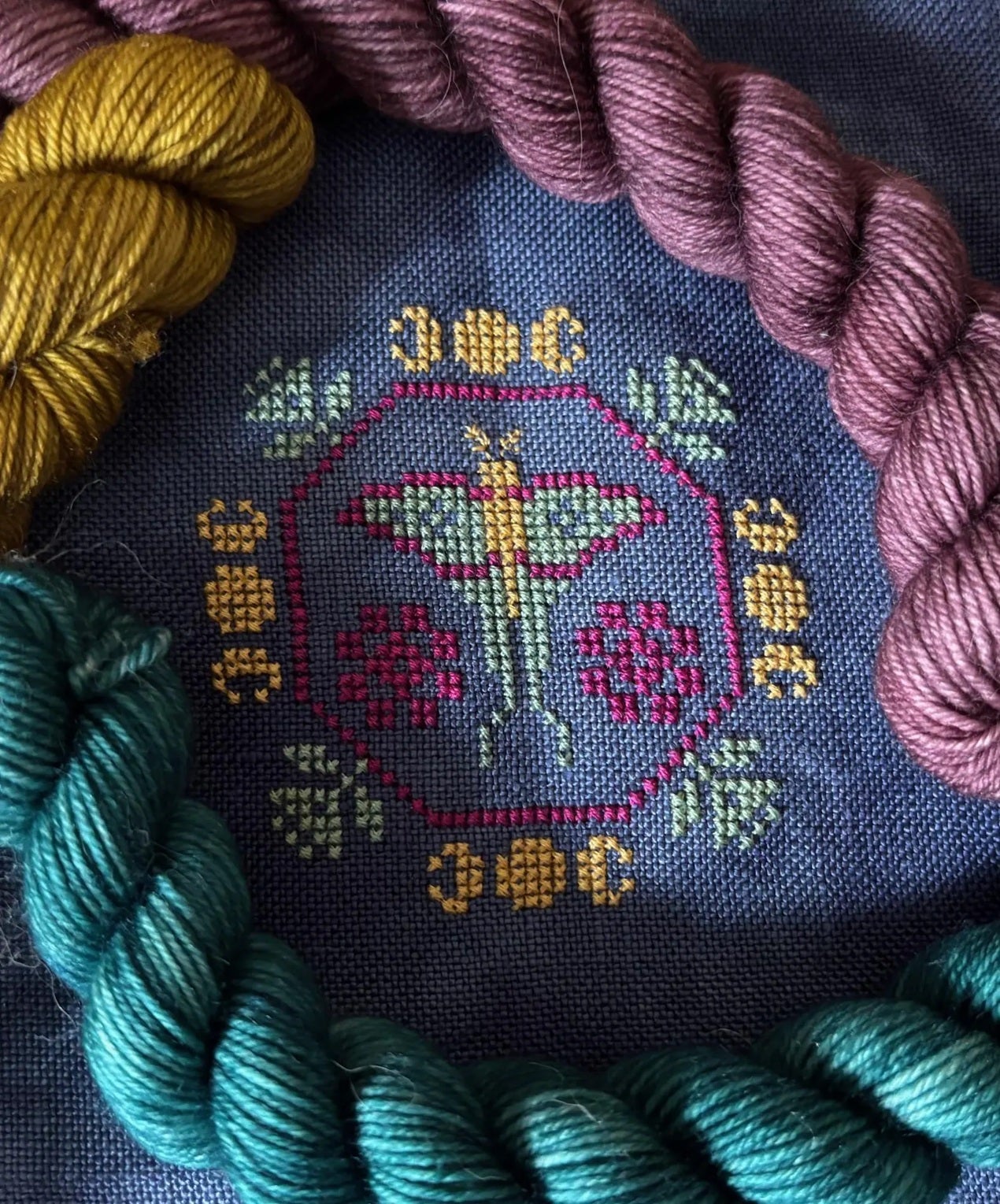 Luna Moth Quirky Quaker - Darling & Whimsy Designs | Under The Sea Fabrics