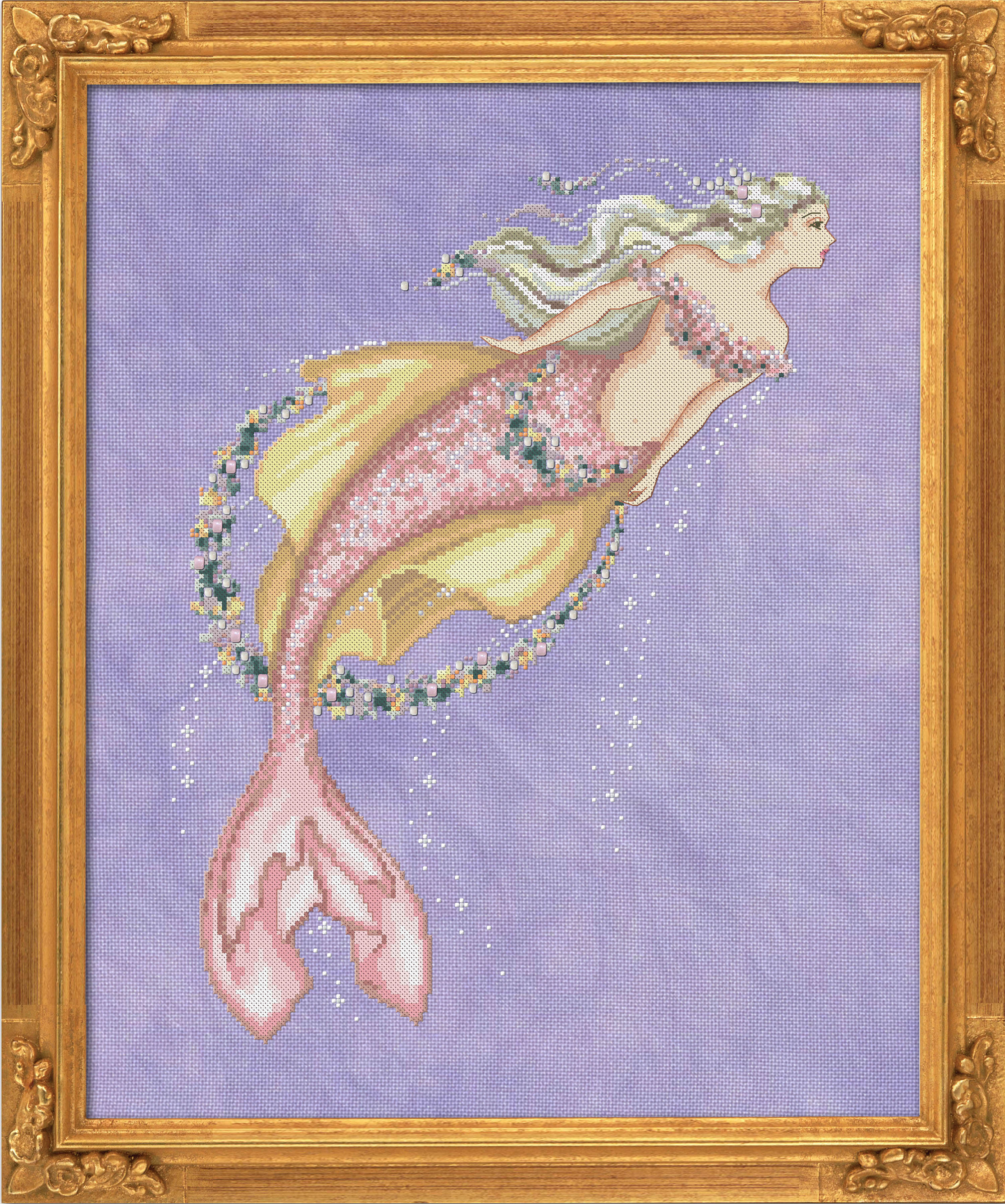 Akoya Pearl Mermaid Delica Conversion Bead Pack | Under The Sea Fabrics