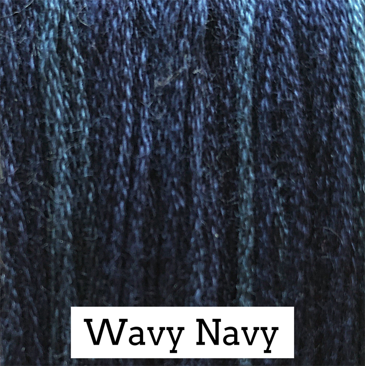 Wavy Navy Classic Colorworks | Under The Sea Fabrics