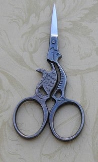 Antique Cat Scissors Dinky Dyes | Under The Sea Fabrics