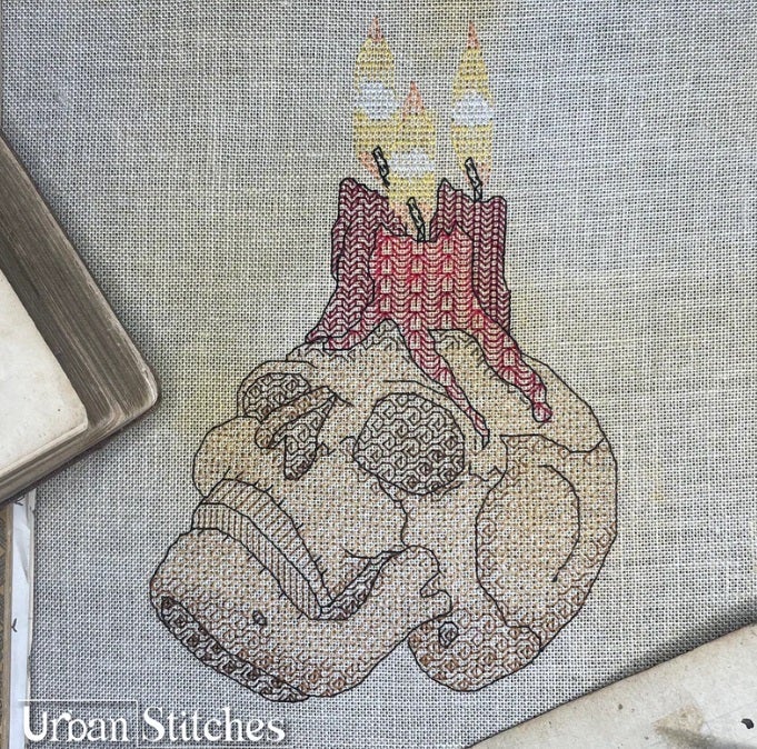 Dark Academia - Urban Stitching | Under The Sea Fabrics